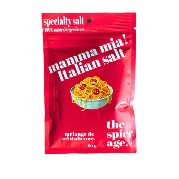 Mamma Mia! Italian sea salt - 80g – marche l'îlot